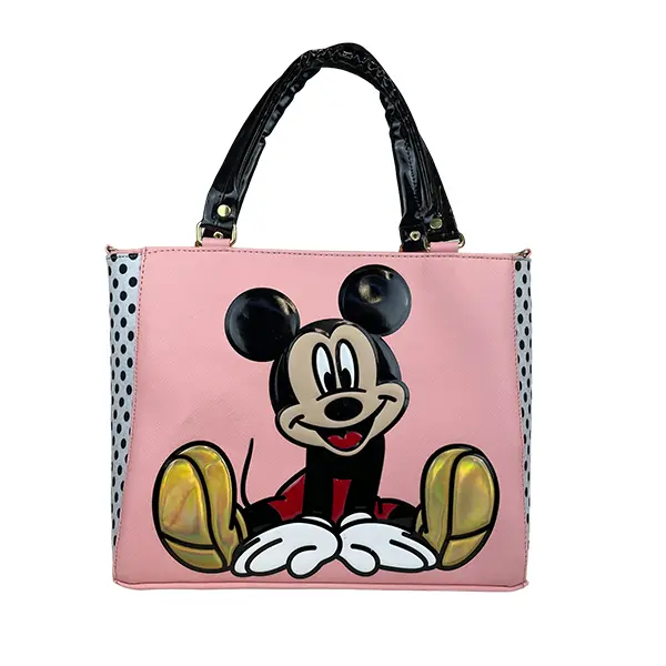 ISA PRADA MICKEY SENTADO ROSA CLARO | bolsasdeleon